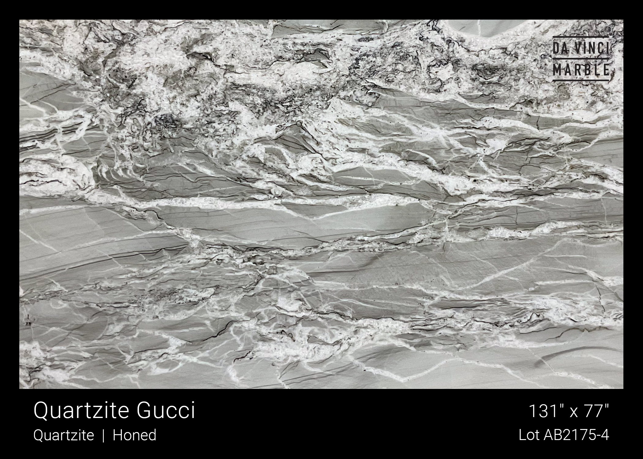 Quartzite Gucci Honed 2cm - DaVinci Marble